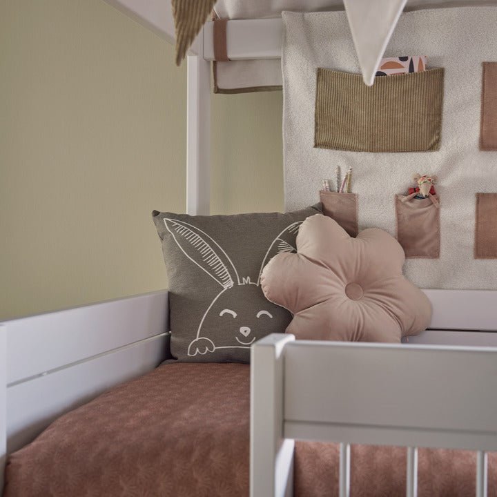 Cuscino Quadrato - Happy Rabbit | LIFETIME Kidsrooms