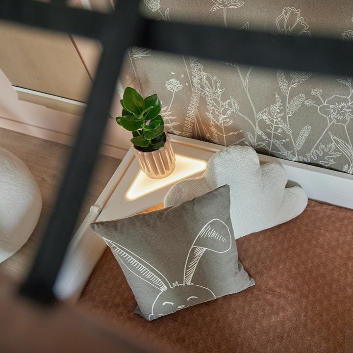 Cuscino Quadrato - Happy Rabbit | LIFETIME Kidsrooms